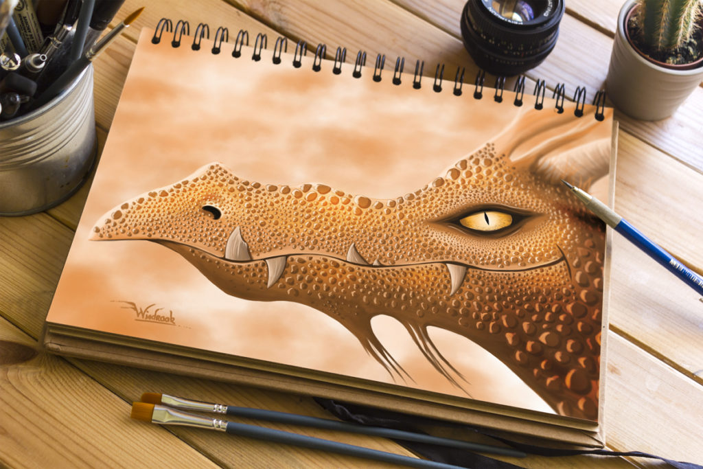 Dragon jaune - Windraak